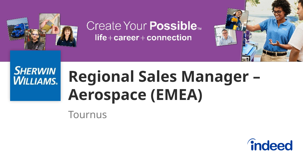 Regional Sales Manager – Aerospace (EMEA) - 71700 Tournus - Indeed.com