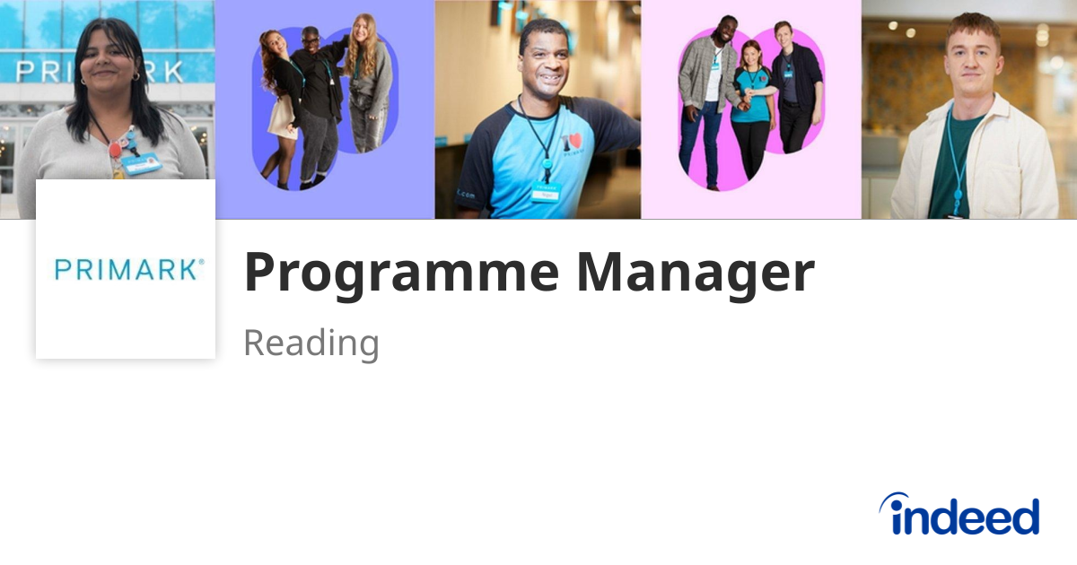 Programme Manager - Reading - Indeed.com