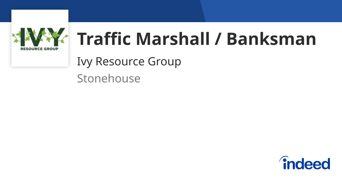 Traffic Marshall / Banksman - Stonehouse - Indeed.com