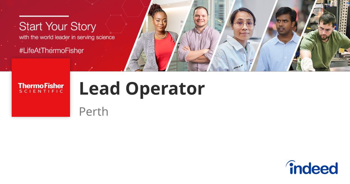 Lead Operator - Perth PH1 3FX - Indeed.com