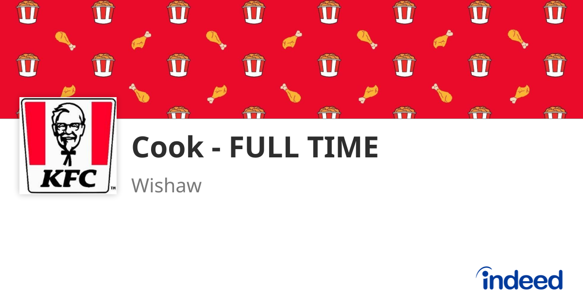 Cook - FULL TIME - Wishaw ML2 7SJ - Indeed.com