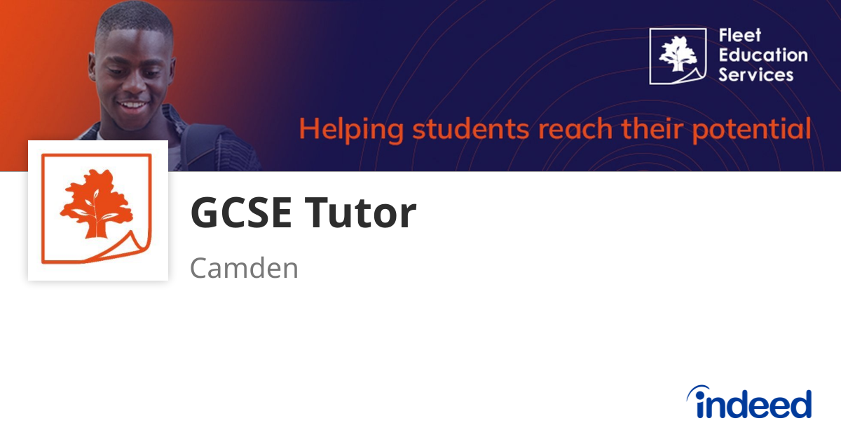 GCSE Tutor - Camden - Indeed.com