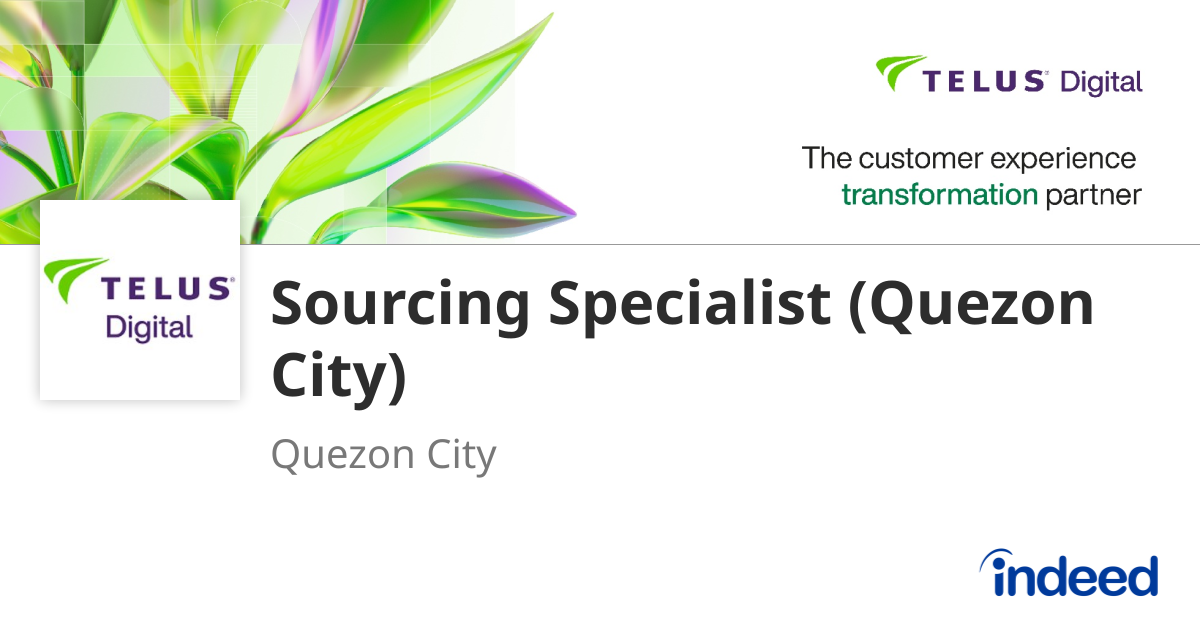 Sourcing Specialist (Quezon City) - Quezon City - Indeed.com