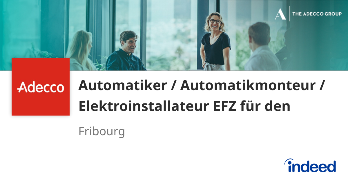 Automatiker / Automatikmonteur / Elektroinstallateur EFZ für den ...