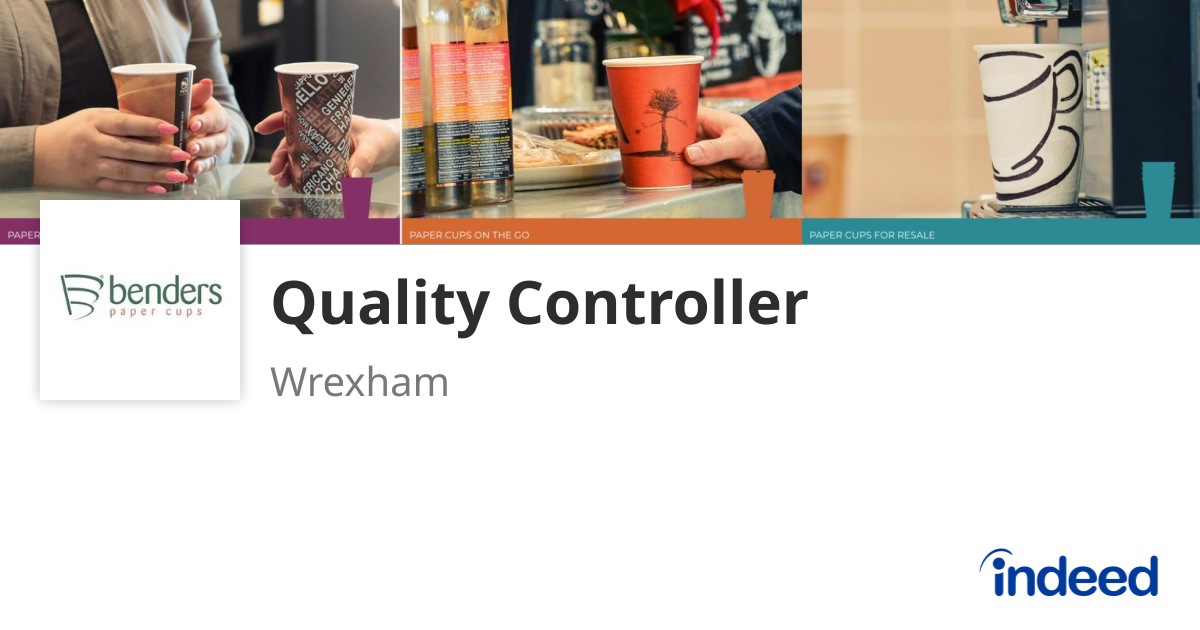 Quality Controller - Wrexham LL12 8LX - Indeed.com