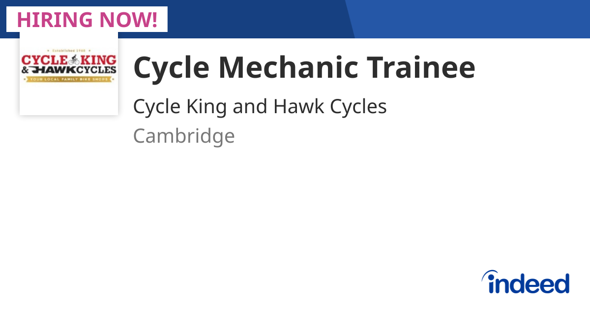 Cycle Mechanic Trainee - Cambridge CB1 3AN - Indeed.com