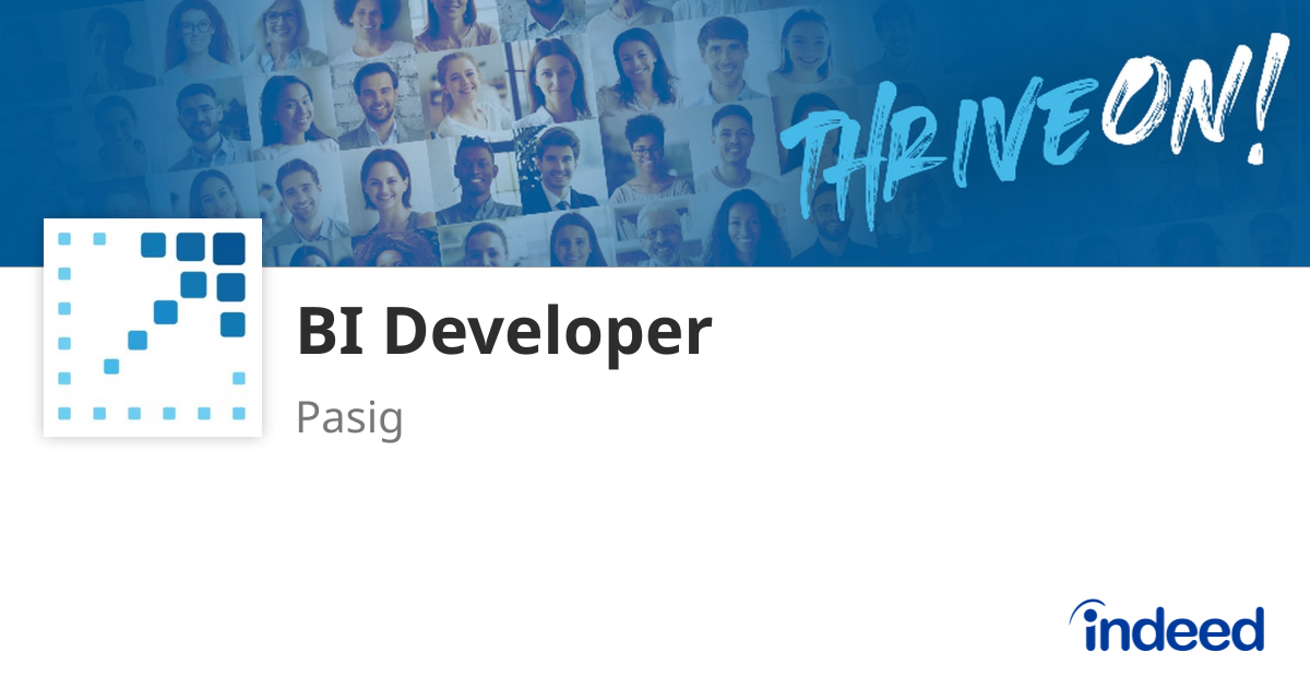 BI Developer - Pasig - Indeed.com