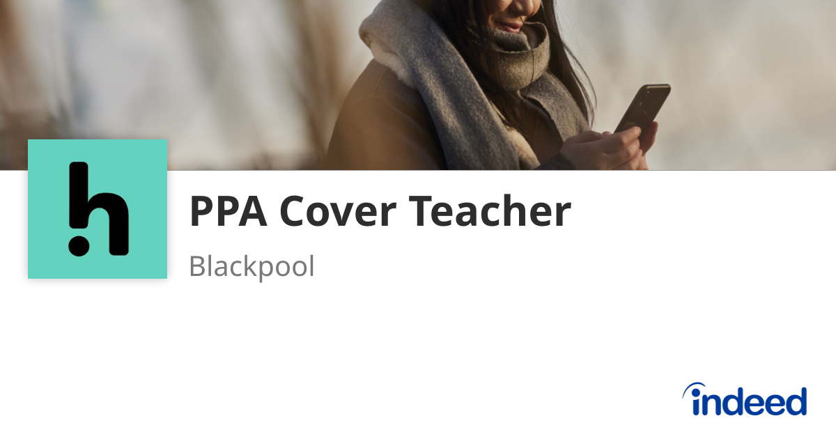 PPA Cover Teacher - Blackpool FY1 - Indeed.com