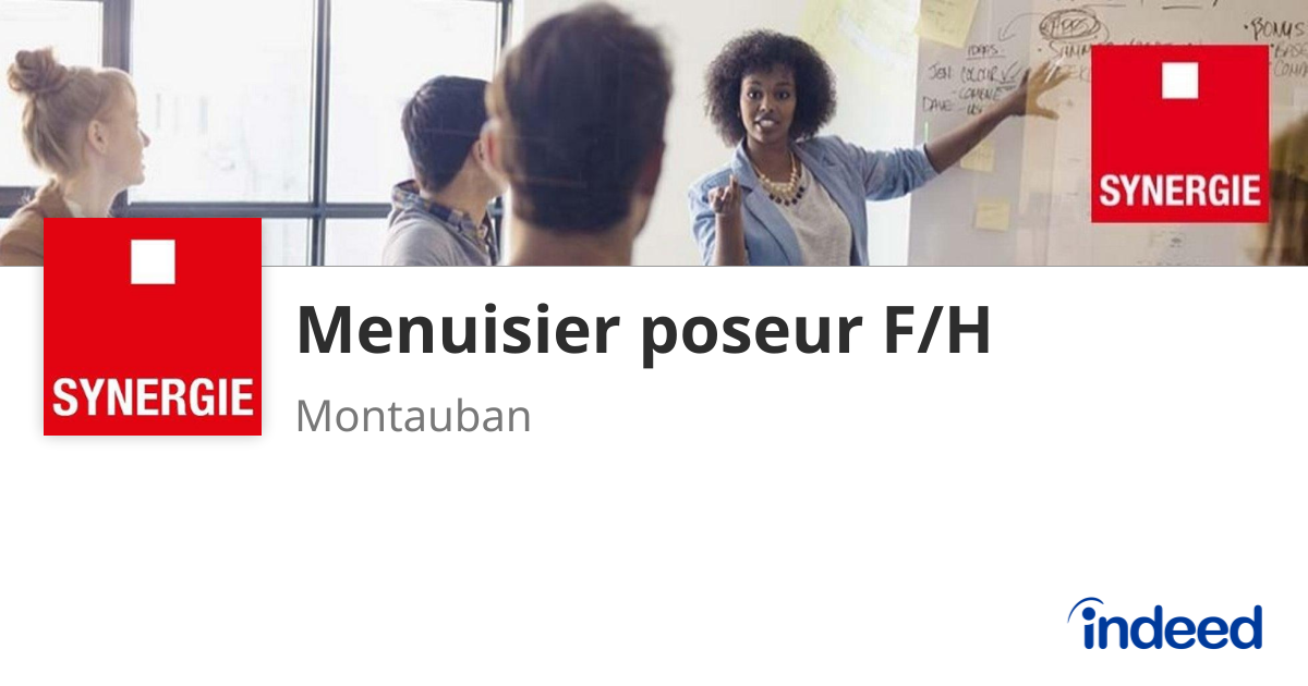 Menuisier poseur F/H - 82000 Montauban - Indeed.com