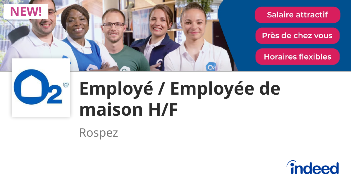 Employé / Employée de maison H/F - 22300 Rospez - Indeed.com