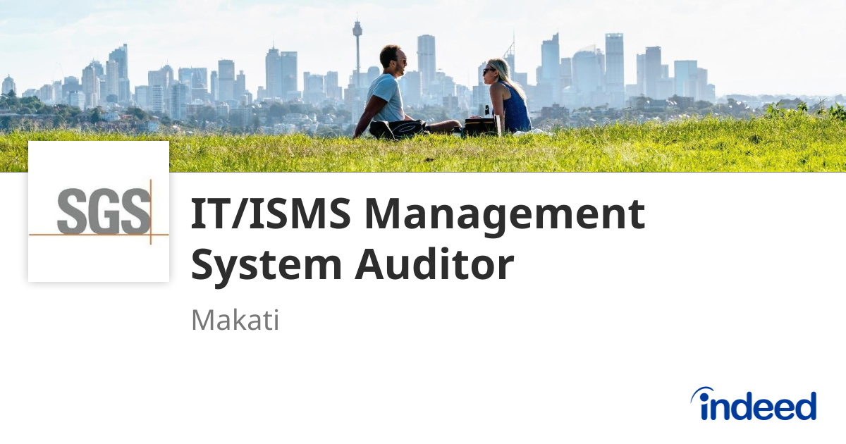 IT/ISMS Management System Auditor - Makati - Indeed.com