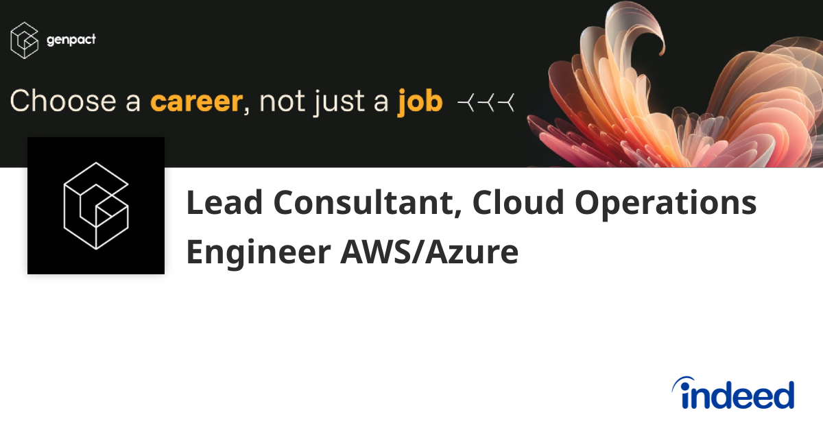 Lead Consultant, Cloud Operations Engineer AWS/Azure - Hyderabad ...