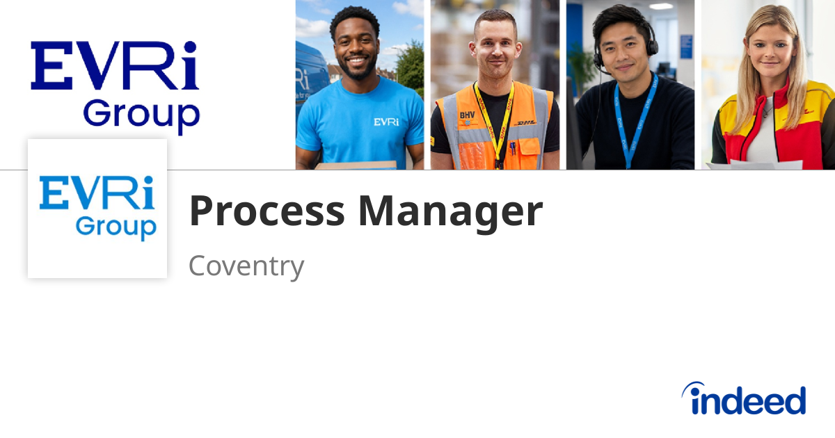 Process Manager - Baginton - Indeed.com