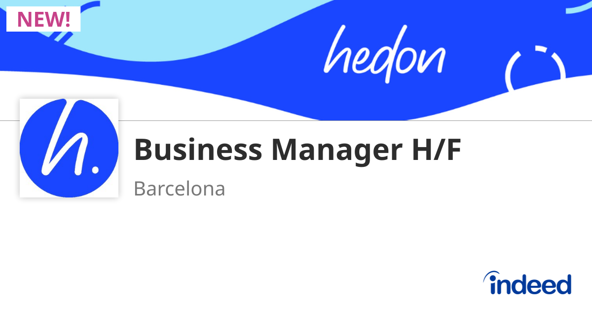 Business Manager H/F - Barcelona, Barcelona provincia - Indeed.com