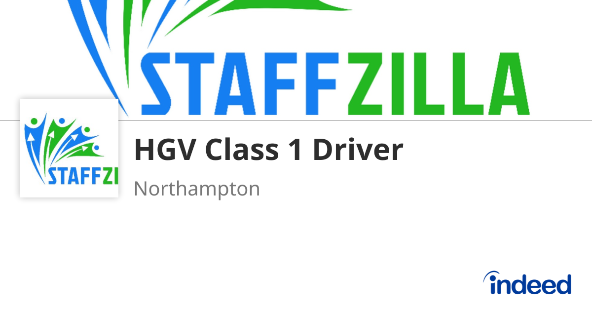 HGV Class 1 Driver - Northampton - Indeed.com