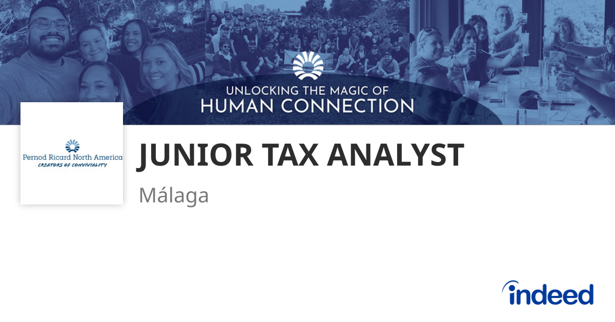 JUNIOR TAX ANALYST - 29006 Málaga, Málaga provincia - Indeed.com