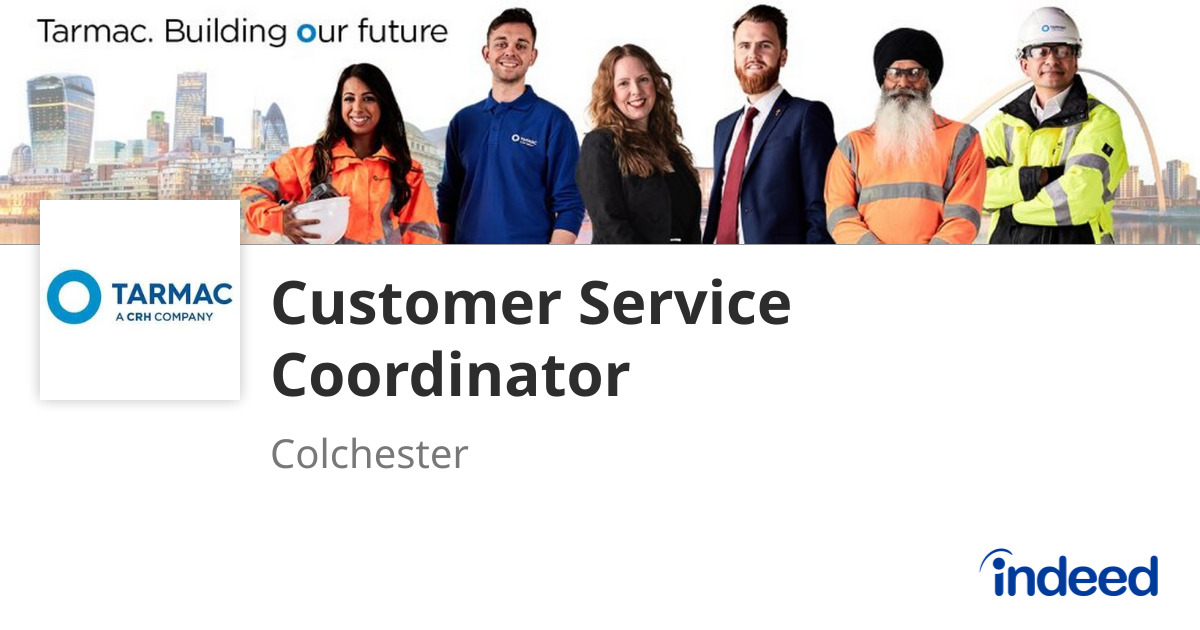Customer Service Coordinator - Colchester - Indeed.com