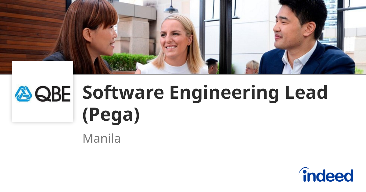 Software Engineering Lead (Pega) - Manila - Indeed.com