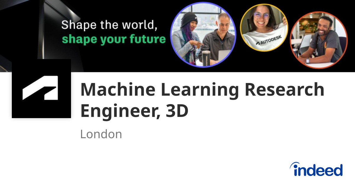 Machine Learning Research Engineer, 3D - London - Indeed.com