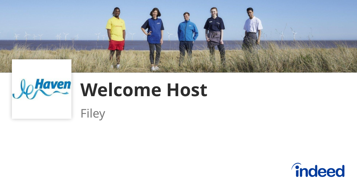 Welcome Host - Filey YO14 9SH - Indeed.com