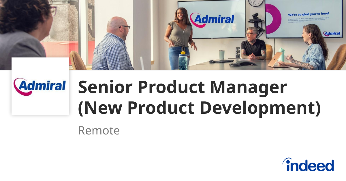 Senior Product Manager (New Product Development) - Remote - Indeed.com