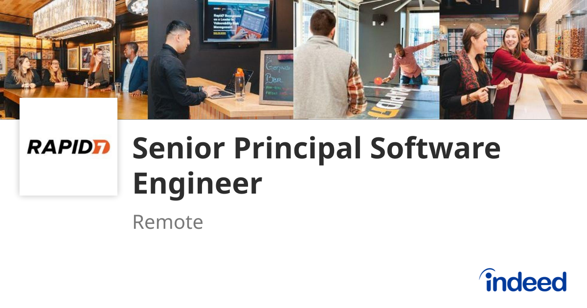 Senior Principal Software Engineer - Remote - Indeed.com