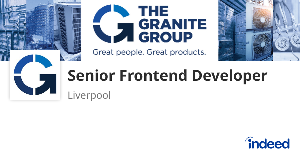 Senior Frontend Developer - Liverpool - Indeed.com