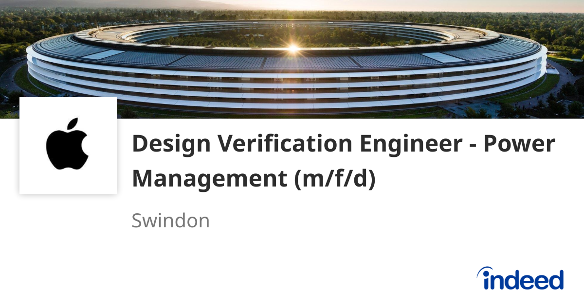 Design Verification Engineer - Power Management (m/f/d) - Swindon ...