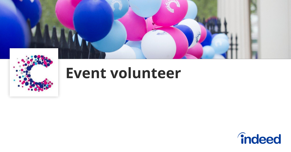 Event Volunteer - Blackburn BB2 2TP - Indeed.com