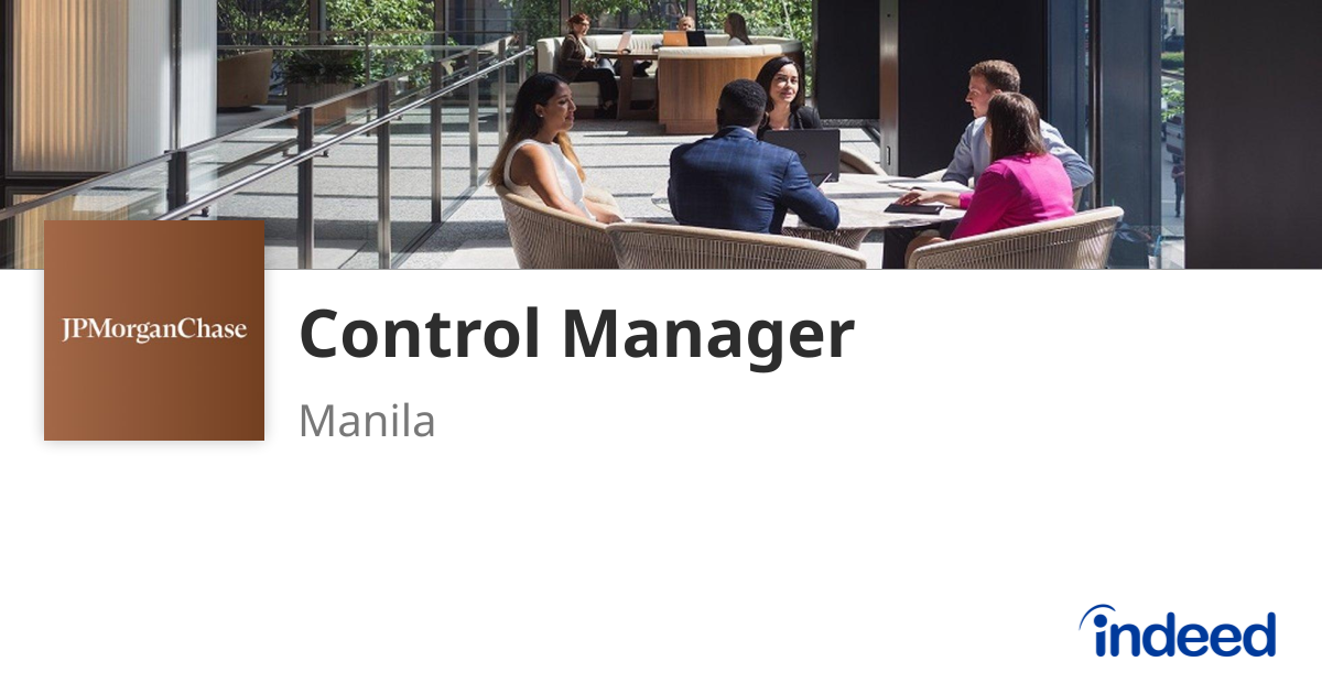Control Manager - Manila - Indeed.com
