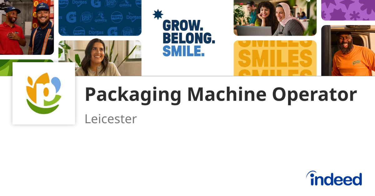 Packaging Machine Operator - Leicester LE4 1BS - Indeed.com