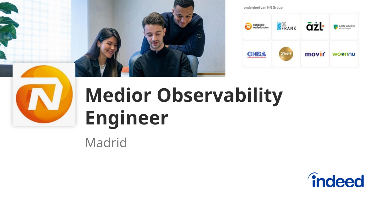 Medior Observability Engineer - Madrid, Madrid provincia - Indeed.com