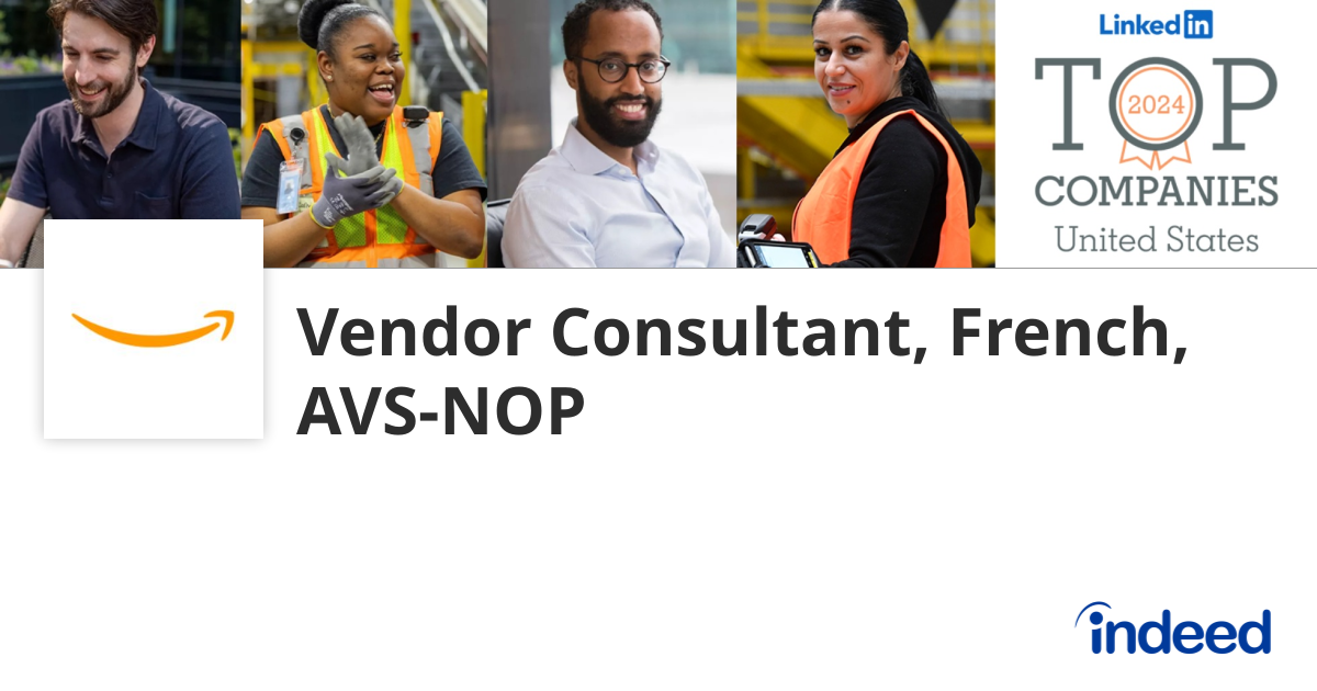 Vendor Consultant, French, AVS-NOP - Hyderabad, Telangana - Indeed.com