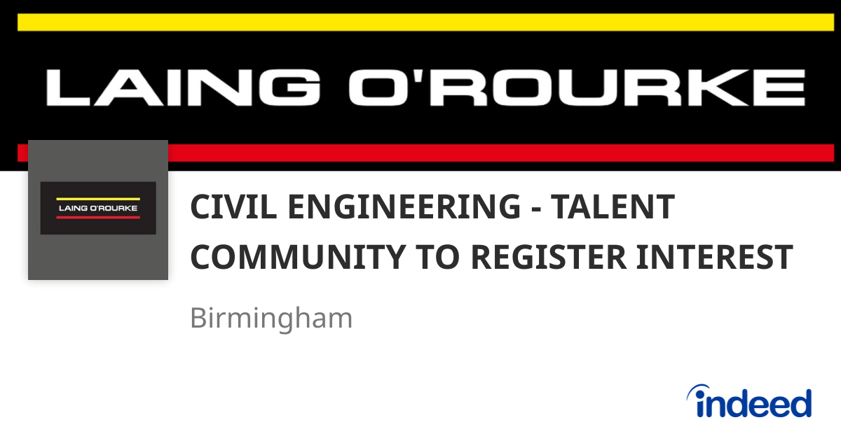 CIVIL ENGINEERING - TALENT COMMUNITY TO REGISTER INTEREST IN ROLES IN ...