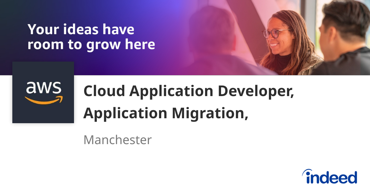 Cloud Application Developer, Application Migration, Modernization and ...