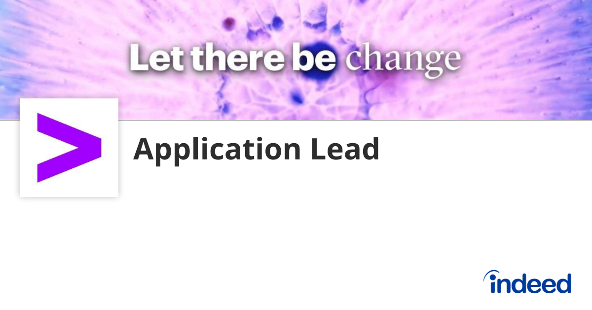 Application Lead - Hyderabad, Telangana - Indeed.com