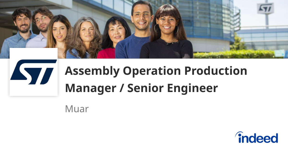 Assembly Operation Production Manager / Senior Engineer - Muar - Indeed.com