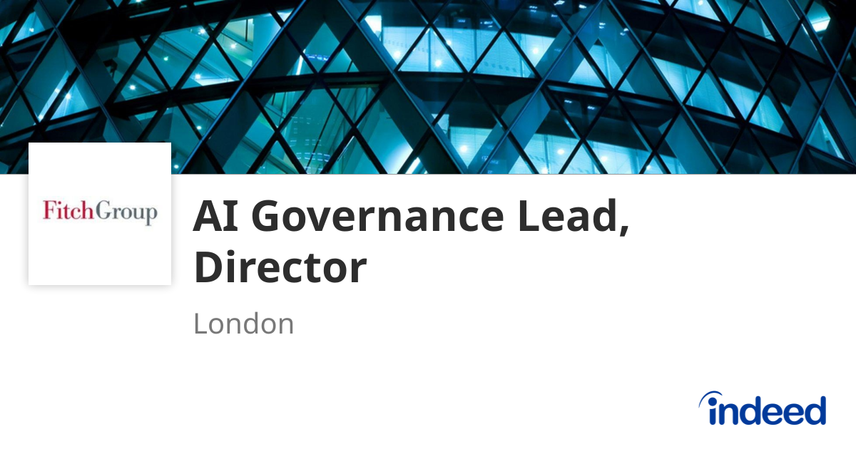 AI Governance Lead, Director - London - Indeed.com