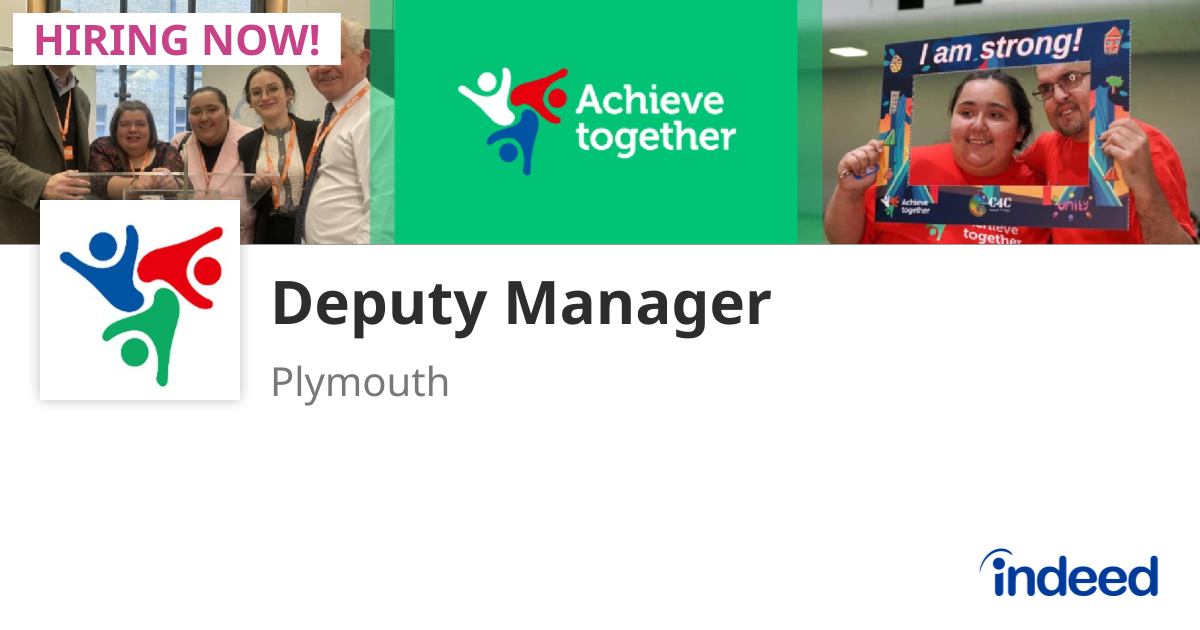 Deputy Manager - Plymouth - Indeed.com
