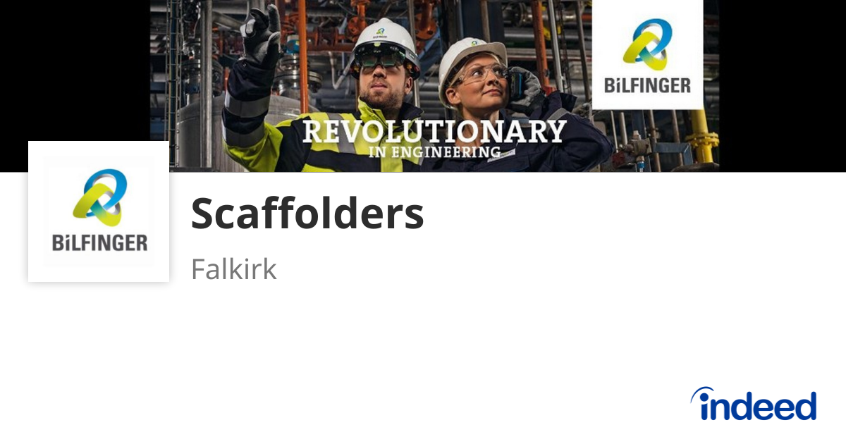 Scaffolders - Falkirk - Indeed.com