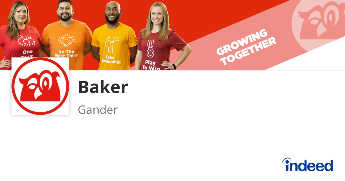 Baker - Gander, NL A1V 1W8 - Indeed.com