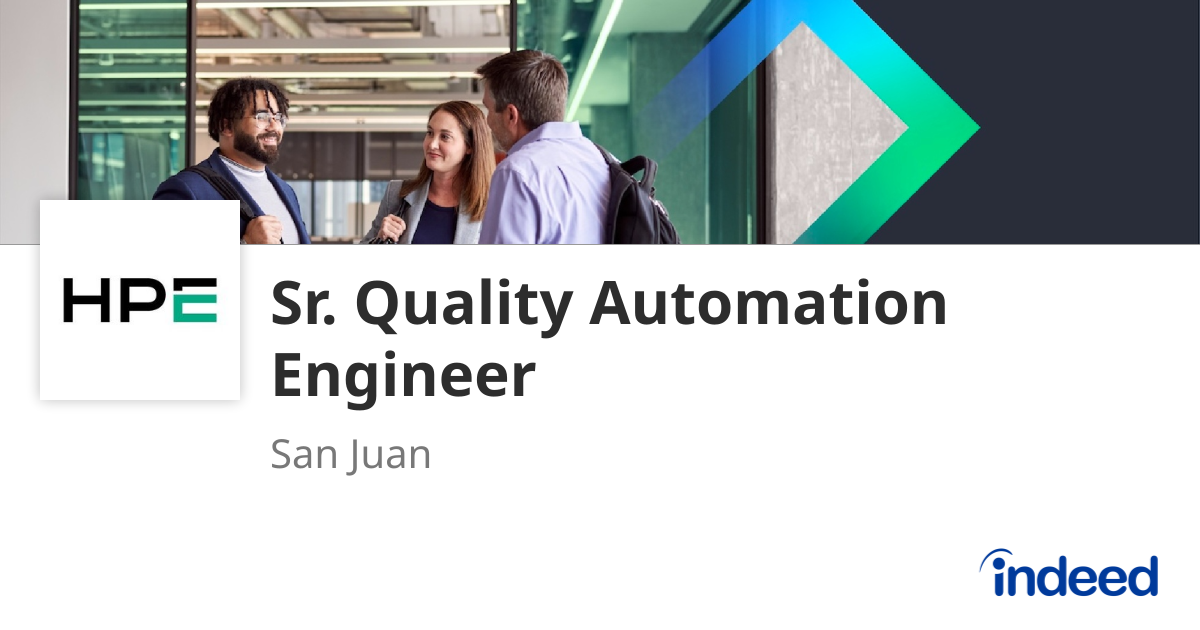 Sr. Quality Automation Engineer - Aguadilla, PR 00603 - Indeed.com