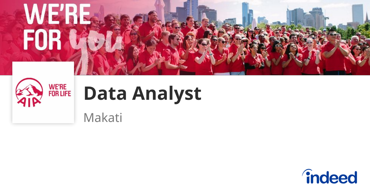 Data Analyst - Makati - Indeed.com