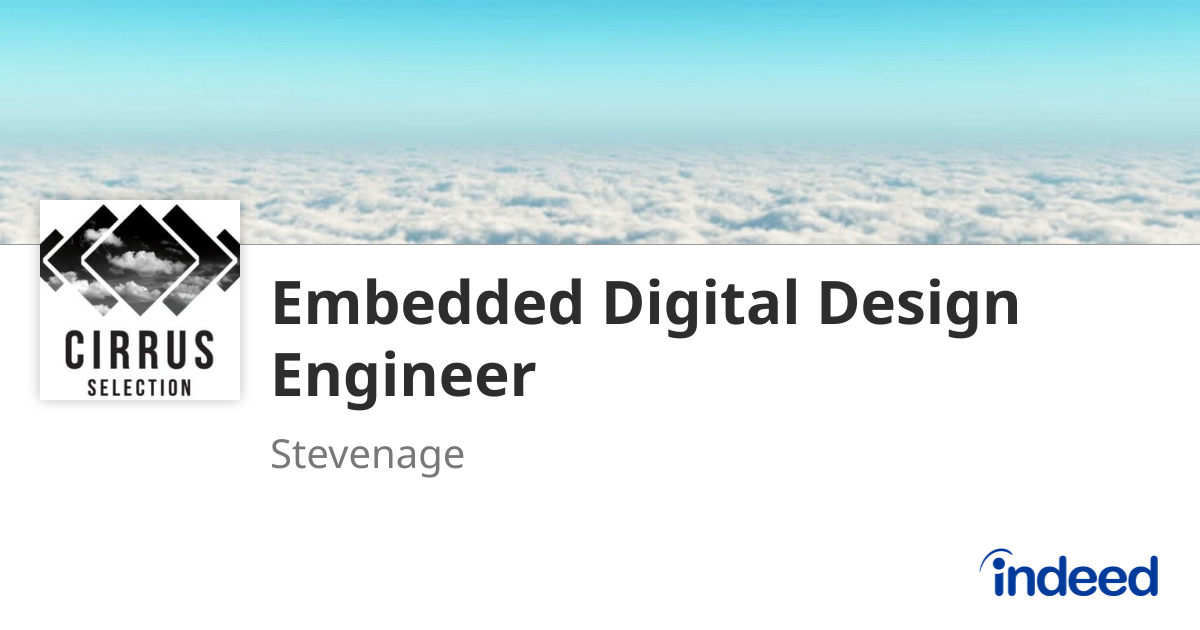 Embedded Digital Design Engineer - Stevenage - Indeed.com