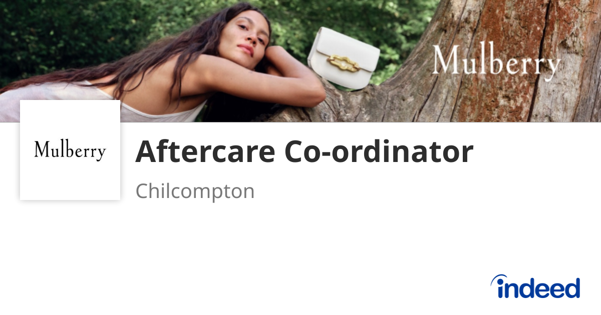 Aftercare Co-ordinator - Chilcompton - Indeed.com