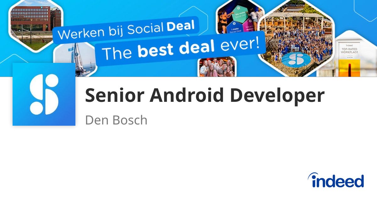 Senior Android Developer - 5223 Den Bosch - Indeed.com