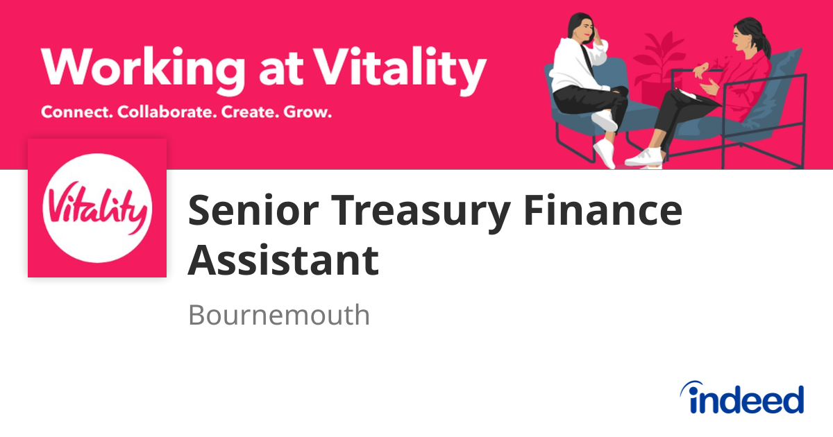 Senior Treasury Finance Assistant - Bournemouth BH2 6EP - Indeed.com