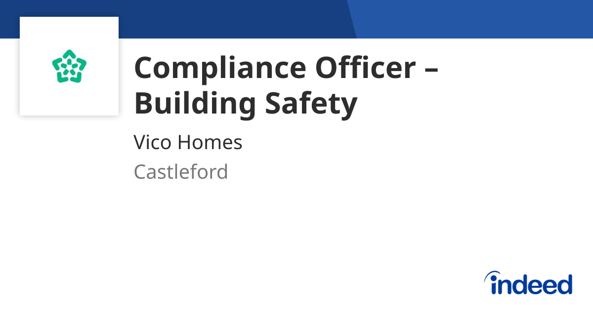 Compliance Officer – Building Safety - Castleford - Indeed.com
