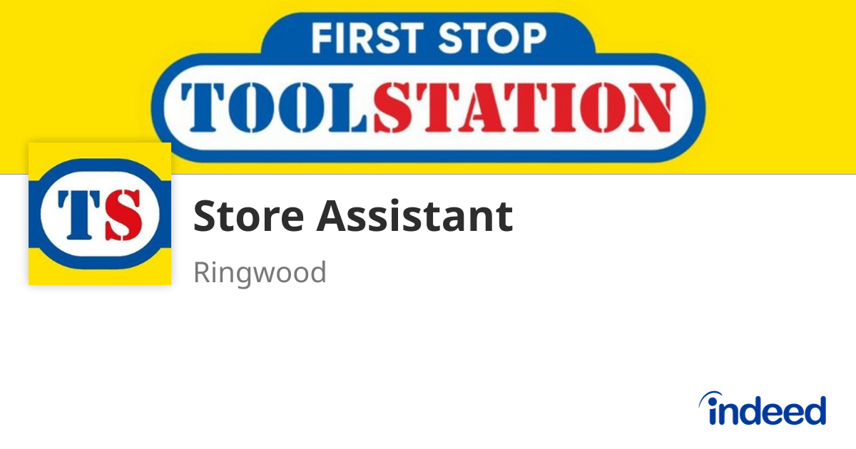 Store Assistant - Ringwood BH24 1JS - Indeed.com