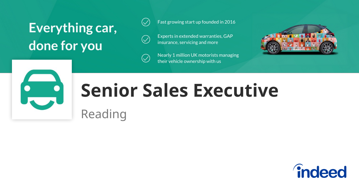 Senior Sales Executive - Reading - Indeed.com